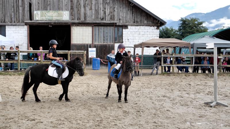 Frontenex - Fête du cheval au centre équestre de Savoie