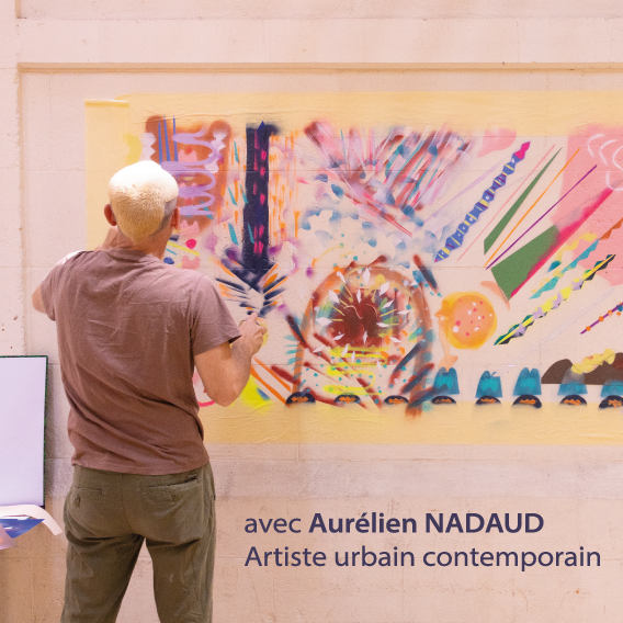 Aix-les-Bains - Inauguration de la Fresque d'Aurélien NADAUD