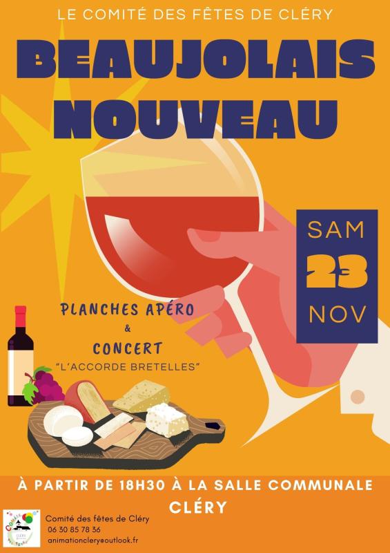 Cléry - Soirée Beaujolais nouveau