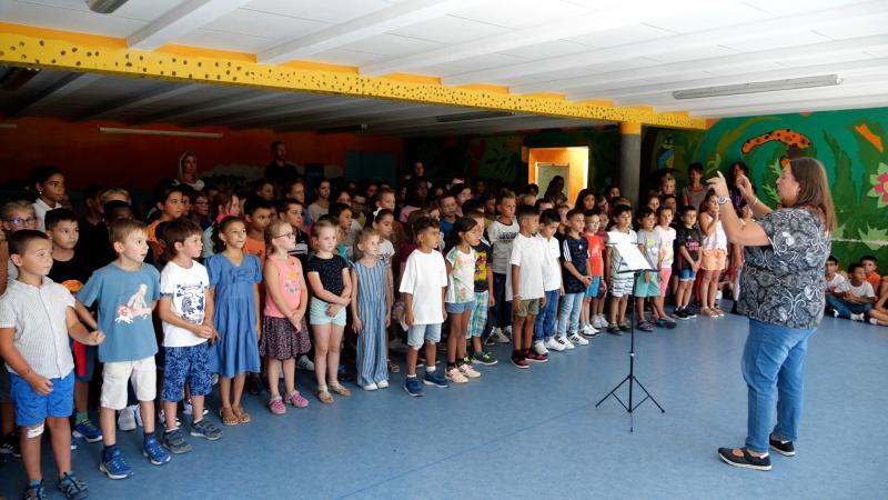 La Ravoire - La rentrée à l'école élémentaire du Pré Hibou