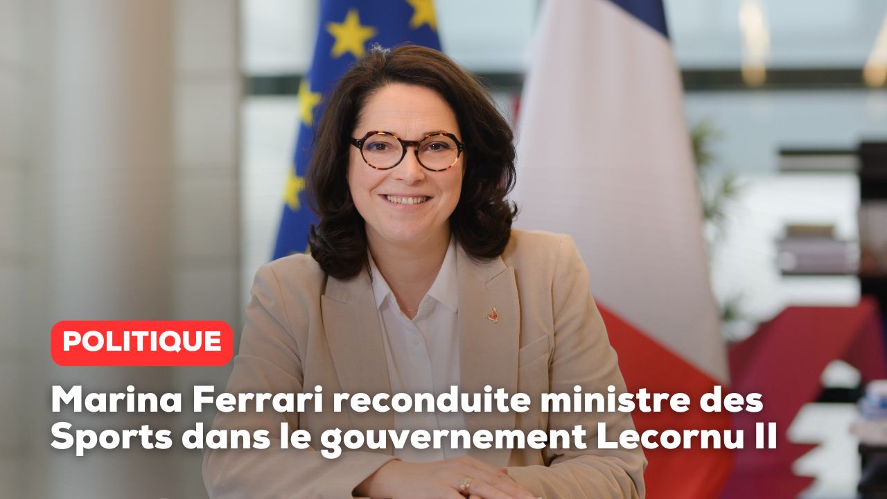 Marina Ferrari poursuit sa mission au ministère des Sports