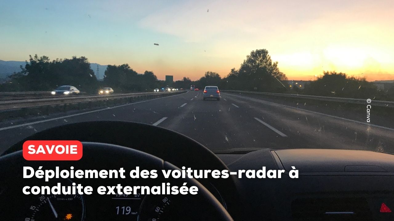 Savoie - Déploiement des voitures-radar à conduite externalisée