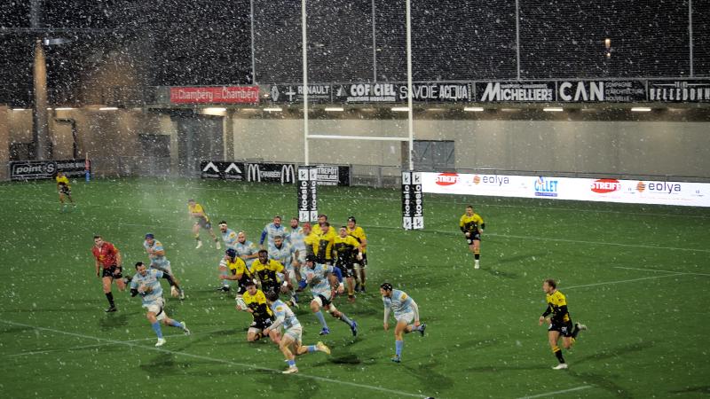 Chambéry - Le SOC Rugby l'emporte contre Vienne