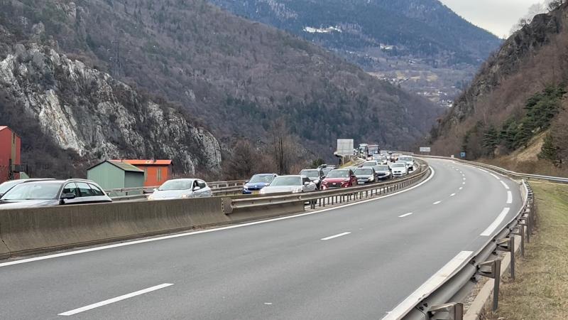 Albertville - Point circulation à 18h