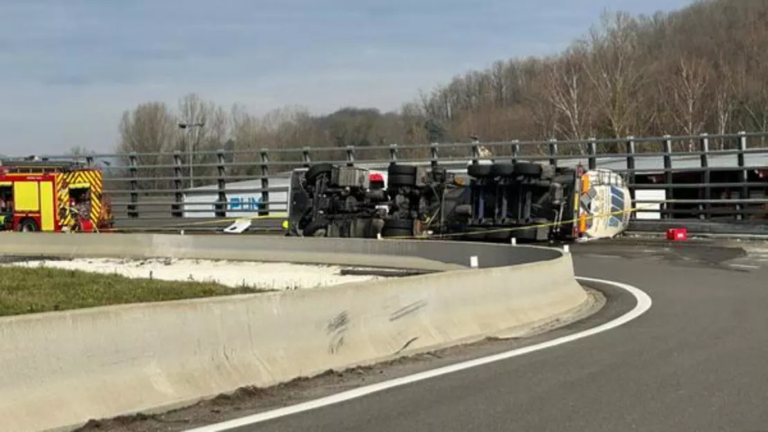 Chambéry - Accident de poids lourd transportant des matières dangereuses : le point de fin de ...