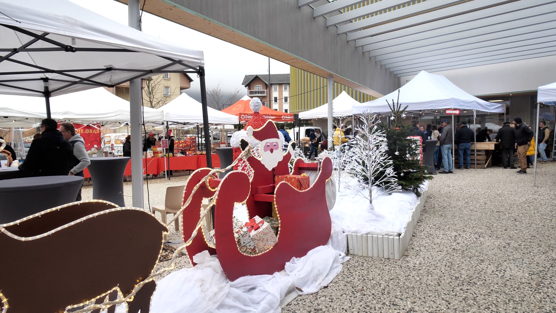Grésy-sur-Aix - Un Marché de Noël 100 % local à Grésy-sur-Aix