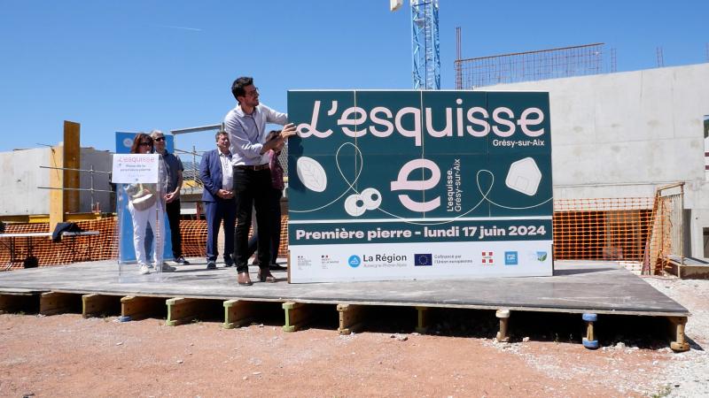 Grésy-sur-Aix - Pose de la première pierre pour l'Esquisse à Gresy-sur ...