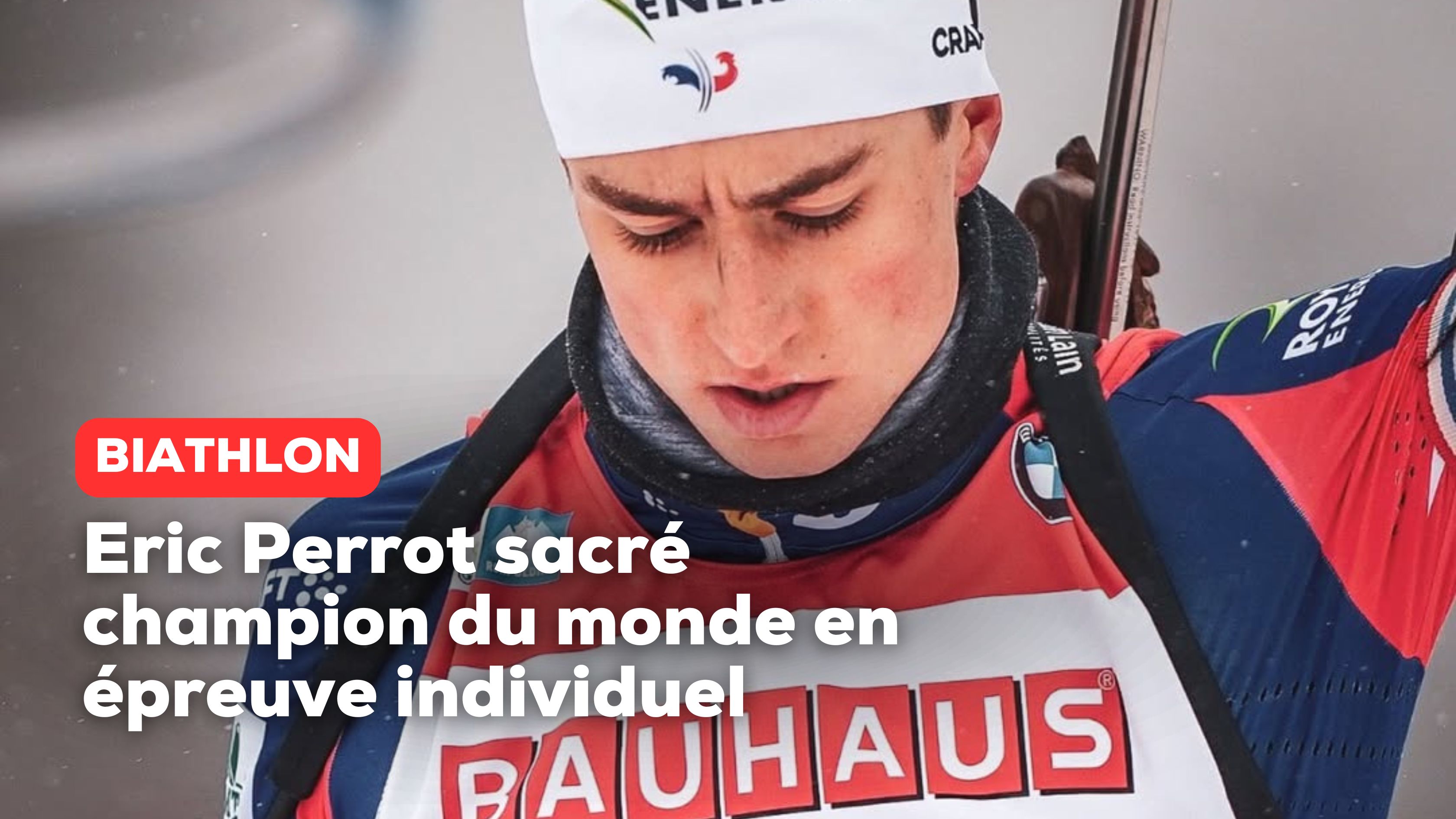 Eric Perrot sacré champion du monde en épreuve individuel