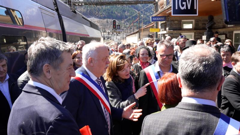 Modane - Réouverture du trafic ferroviaire